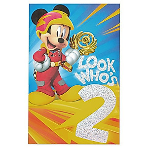 American Greetings 2nd Birthday Card for Boy (Mickey Mouse)