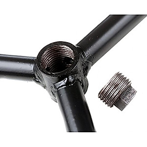 Black Steel Fire Ring - 22 inch