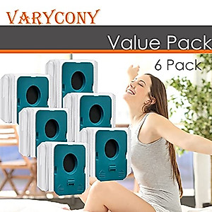 VCA-ADB95 Bespoke Jet Clean Station Dust Bag Compatible with Samsung VCA-ADB95 Bespoke Jet Clean Station Vacuum Accessories Parts, VS20A95923W/AA 6 Pack