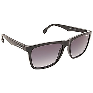 Carrera mens Carrera 5041/S Sunglasses, Black/Dark Gray Gradient, 56mm 16mm US