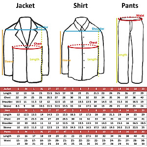 5pc Formal Wedding Boys Dark Gray Vest Necktie Sets Suits Baby to Teen (L:(12-18 Months))