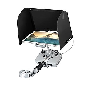 STARTRC Tablet Sun Hood Sunshade for DJI Mini 2 SE/Mavic 3 Classic/Mini 3/Mini 2/Air 2S/Mini 3 Pro Drone Controller Accessories,Suitable for 10.1-11.5 Inch IPad/IPad Air/IPad Pro and Other Tablets