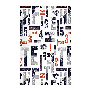 Bulletgxll Kitchen Towels Set of 1 Crackled Frosted Letters Soft Absorbent Dishcloths Reusable Dish Towels Tea Towels Cleaning Cloths for Kitchen Home