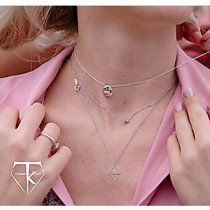 Takar Solid Sterling Silver Bow And Arrow Necklace For Men And Women Sterling Silver Jewelry Pendant Made In USA