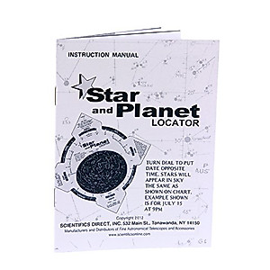 Scientifics Direct Famous Star and Planet Locator and Star Guide (Single Pack)