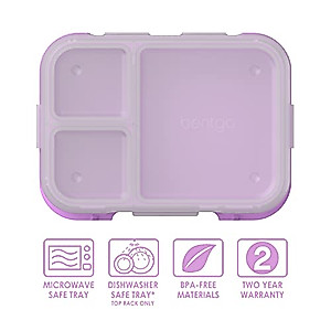Bentgo Pop Replacement Tray and Cover - Periwinkle/Pink