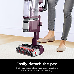 Shark LA702 Rotator Pet Lift-Away ADV Upright Vacuum with DuoClean PowerFins HairPro & Odor Neutralizer Technology, Wine Purple