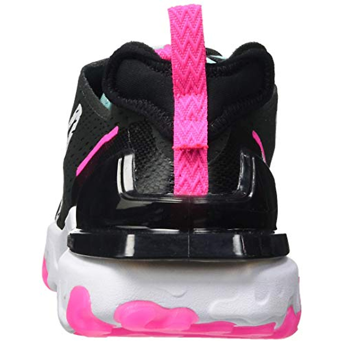 NIKE Women's NSW React Vision Running Shoe, Dk Smoke Grey White Pink Blast Tropical Twist Black, 7.5