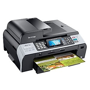 Brother MFC-5890CN Professional-Series Color Inkjet All-in-One with Networking and Large-Size Printing