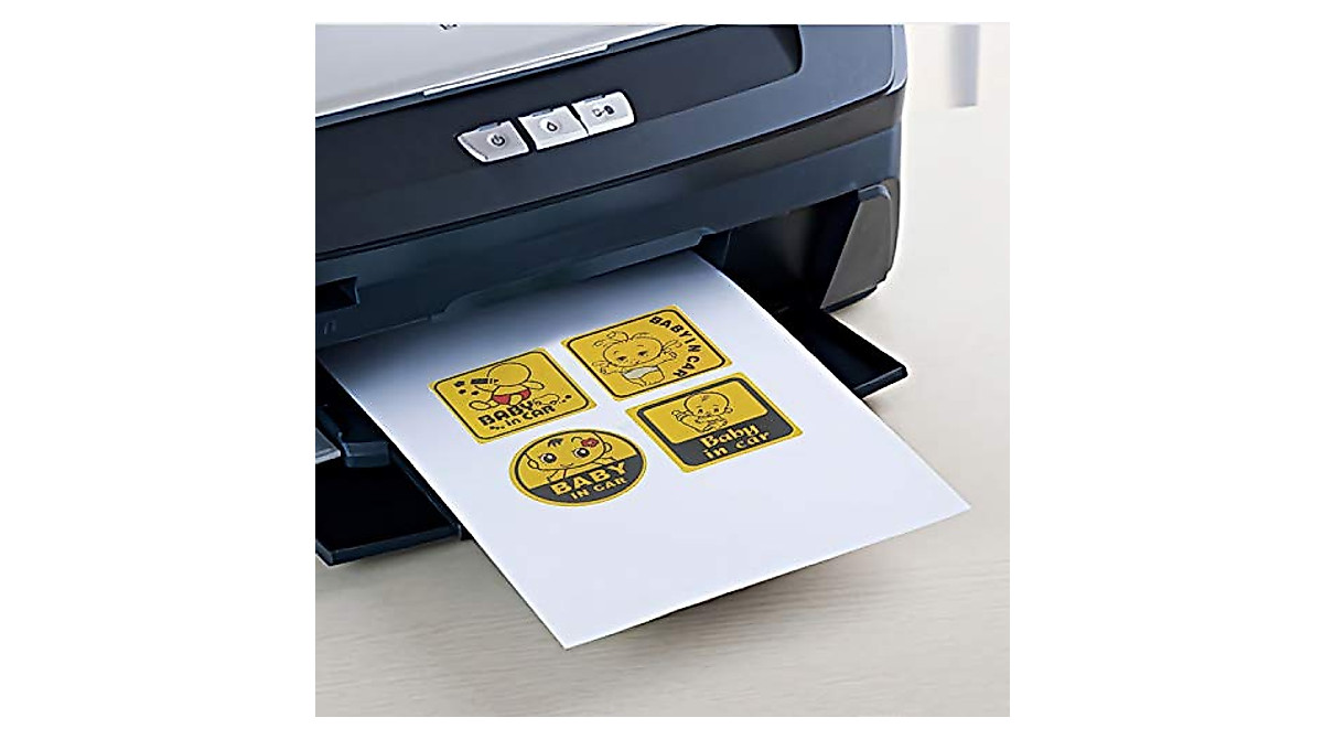 Print & Cut Custom Stickers: Waterproof Matte Vinyl for Inkjet