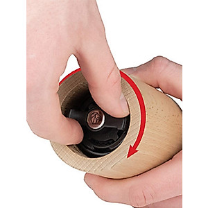 Peugeot Naka Flax Seed Mill, 11 cm-4.3 in, Natural