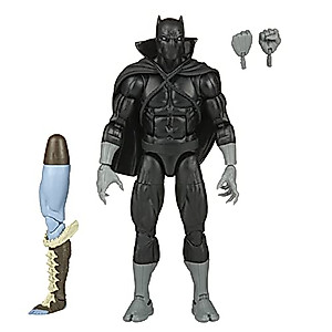 Marvel Legends Series Classic Comics Black Panther 6-inch Action Figure Toy, 2 Accessories, 1 Build-A-Figure Part