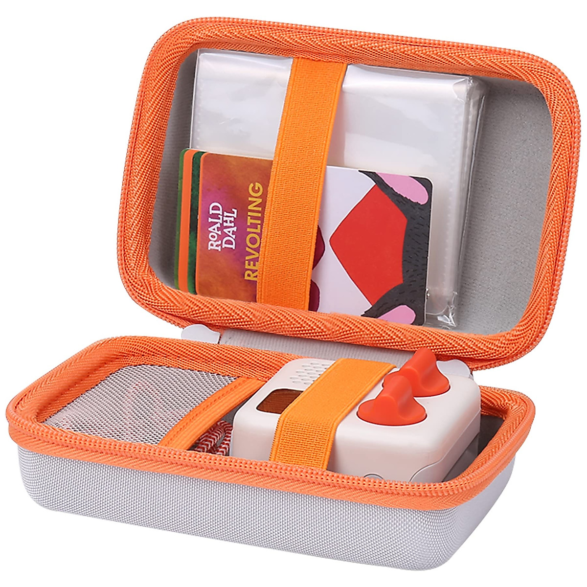 Aenllosi Hard Carrying Case Compatible with Yoto Mini Kids Audio Music Player Children’s Speaker Plays Audiobook and Cards Card Case Hold up to 36 Yoto Cards(Case Only)