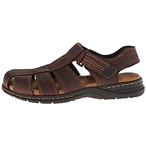 Dr. Scholl's Shoes mens Gaston sandals, Brown, 10 US
