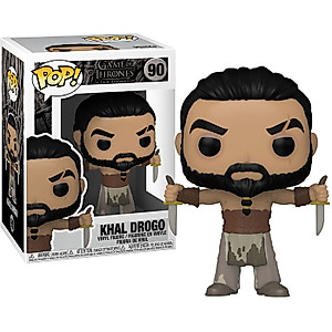 Funko POP TV: Game of Thrones - Khal Drogo with Daggers, Multicolor