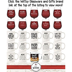 My Favorite Child Gave Me This Funny Wine Glass - Best Mom & Dad Gifts from Daughter, Son - Gifts for Mom, Dad from Kids - Gag Birthday Gift for Parents - Fun Novelty Bday Present for Women, Men