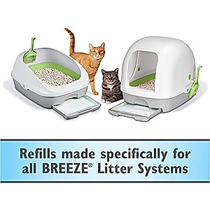 (2 Pack) Tidy Cat Breeze Pellets, 3.5 lbs with Aurora Pet Wipes
