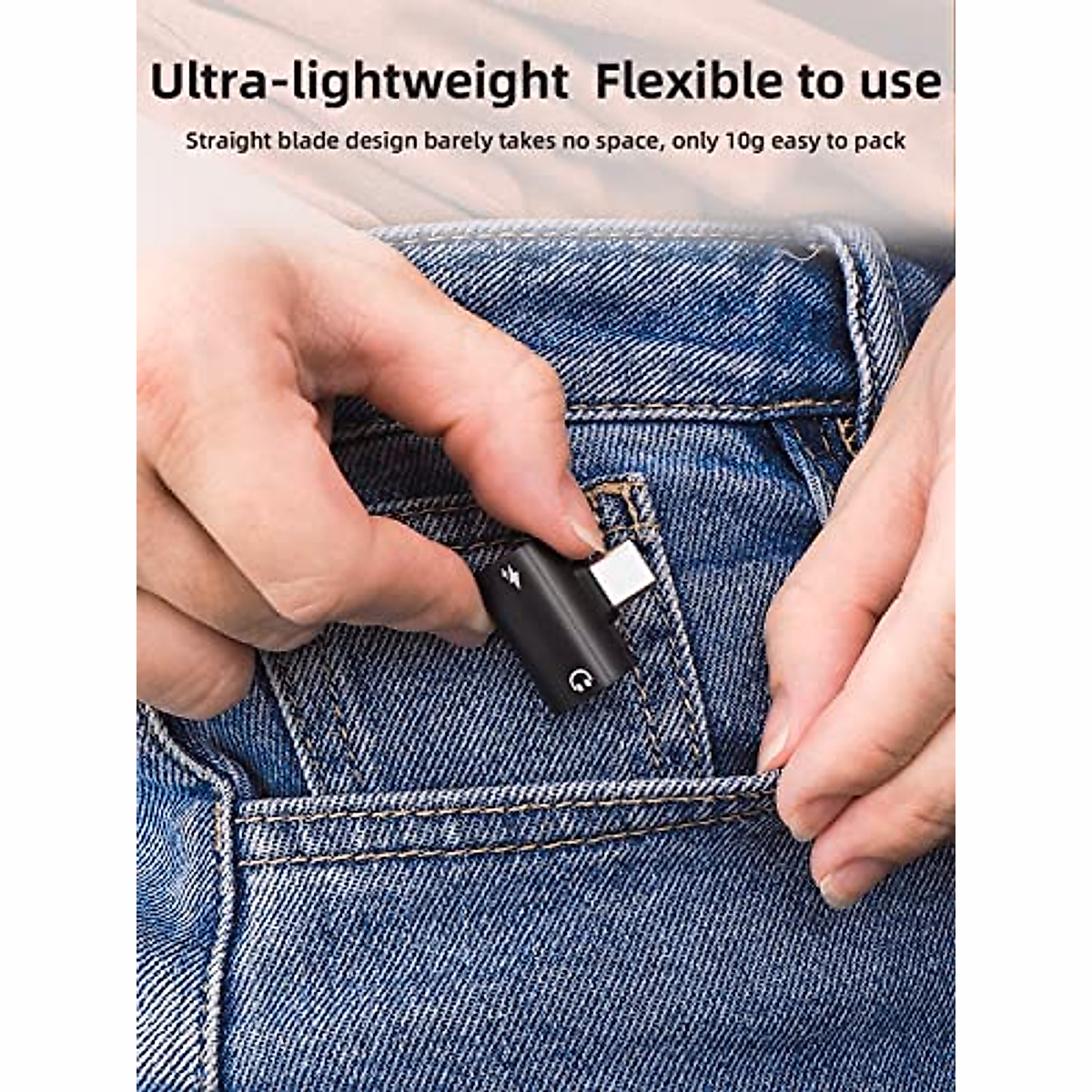 USB C to 3.5mm Headphone and Charger Adapter, 2 in 1 USB C to 3.5mm Headphone Jack Adapter Hi-Res DAC and Fast Charging Dongle Cord Compatible with Google Pixel 5 4 3 XL, Galaxy S22 S22+ S21, Note 20