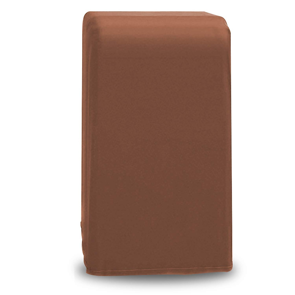 Perfitel Universal Portable Air Conditioner Cover Dust Proof Sunshade Fabric Covers with Telescopic Rope AC Cover Protector Defender - Full Winter AC Cover Indoor Protection (Brown)