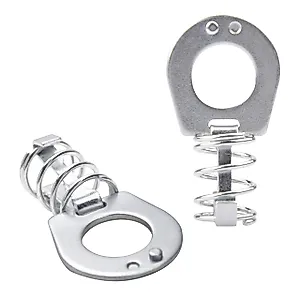 Leisure Coachworks Steel Fastener RV Water Heater Latch Twist Cam Lock (2-Pack)