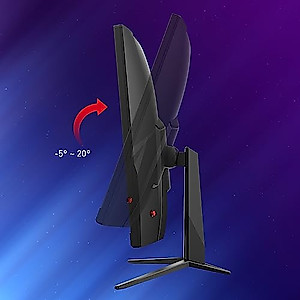 MSI Optix G32CQ4 E2 QHD 1500R Curvature 16:9 Aspect Ratio Non-Glare Super Narrow Bezel 1ms 2560 x 1440 170Hz Refresh Rate Tilt Adjustment AMD FreeSync 32",Black