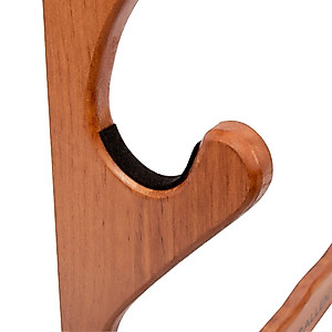 Allen Company unisex adult 4 Gun Collector Gun Rack, Wood, One Size US