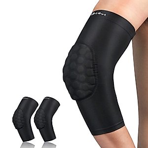 HiRui Elbow Pads, Basketball Baseball Elbow Brace Elbow Support Arm Compression Sleeve Collision Avoidance Elbow Pad for Volleyball Cycling Football Work Out, Women&Men(1Pair) (Black, XL)