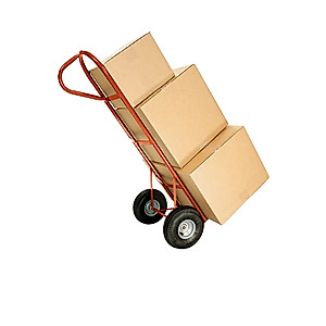 Marathon Universal Fit Pneumatic (Air Filled) Hand Truck / All Purpose Utility Tire on Wheel with Adapter Kit Included
