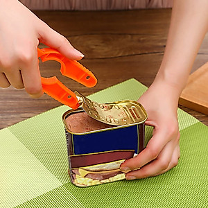 4 PACK Multifunctional Kitchen Can Opener Adjustable Easy Grip Bottle Jar Opener Use for Elderly Weak Hands and Arthritic