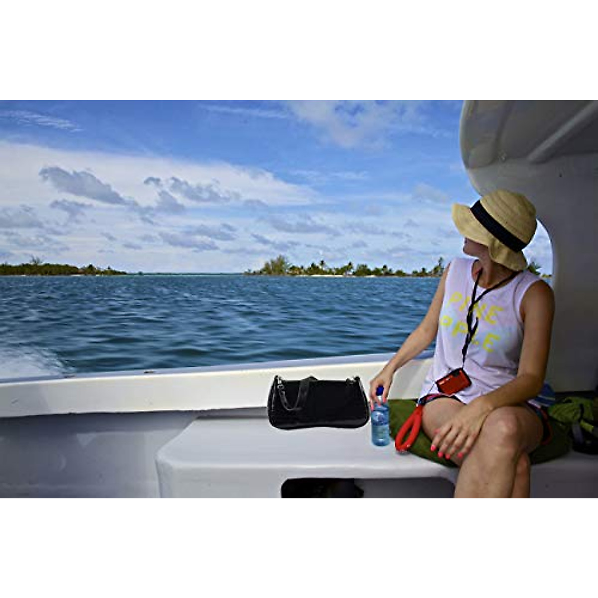 Scioltoo Shoulder Bag for Women Casual Cute Croc PU Leather Crossbody Purses Mini Clutch Handbags Croc Tote with Long Strap and Top zipper Closure Black