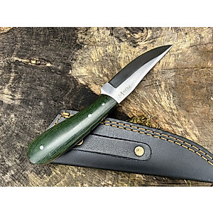 Perkin Knives Handmade Hunting Knife Fixed Blade Hunting Knife Bushcraft Knife Full Tang PS150