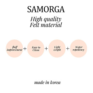 SAMORGA (16-30/ Loe-Anagram-Basket-M-R Bag Organizer for Anagram Basket Bag Medium : Raw-Edge Bag Organizer Insert Innerbag (2mm Eggshell)