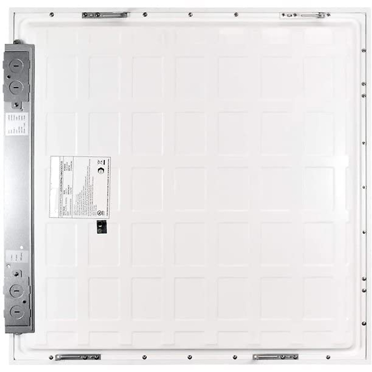 2x2 FT LED Light Flat Panel, 20/30/40W, Color Temperature Selectable 3K | 4K | 5K, Dimmable Recessed Drop Ceiling Lights, 2500/3750/5000 Lumens, Lay in Fixture for Office, 120-277V, UL DLC(6 Pack)