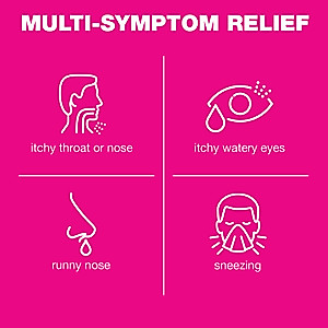 GenCare - Allergy Relief Medicine | Antihistamine Diphenhydramine 25mg (600 Tablets Per Bottle) Value Pack | Relieve for Itchy Eyes, Sneezing, Runny Nose | Seasonal or Indoor & Outdoor Allergies