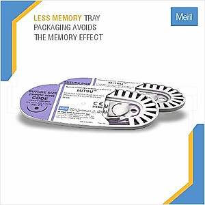 Training Purpose Suture Thread for Medical Students, Resident Doctors, Nurses-(Each Box-Pack of 12),Synthetic, Absorbable, Braided(Polyglactin 910),PGN10 2346