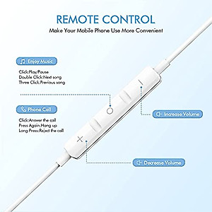 2 Pack for Apple EarPods Headphones with Lightning Connector Wired Earbuds Wired Headphones (Built-in Microphone & Volume Control) Compatible with iPhone 13/12/11 Pro Max/XS/XR/X/7/8 Plus/iPad/iPod