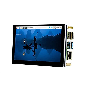 Waveshare 5 Inch Touch Screen for Raspberry Pi DSI LCD Screen Monitor 800×480 Display for Raspberry Pi 4B 3B+ 3A+ 3B 2B B+ A+ CM3/3+ Compatible with Raspbian Ubuntu Kali WIN10 IoT RetroPie