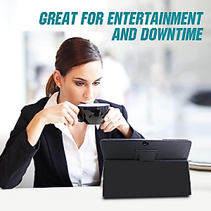 CWOWDEFU 10 Inch Tablet with Case Included, Android Tablet 3GB RAM 32GB Touchscreen Tablette Computer WiFi Tabletas 10.1 inch Tablet Kids (Black)