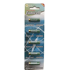 5 Eunicell 27A / L828 / A27 12V Alkaline Battery Long Shelf Life 0% Mercury (Expire Date Marked)