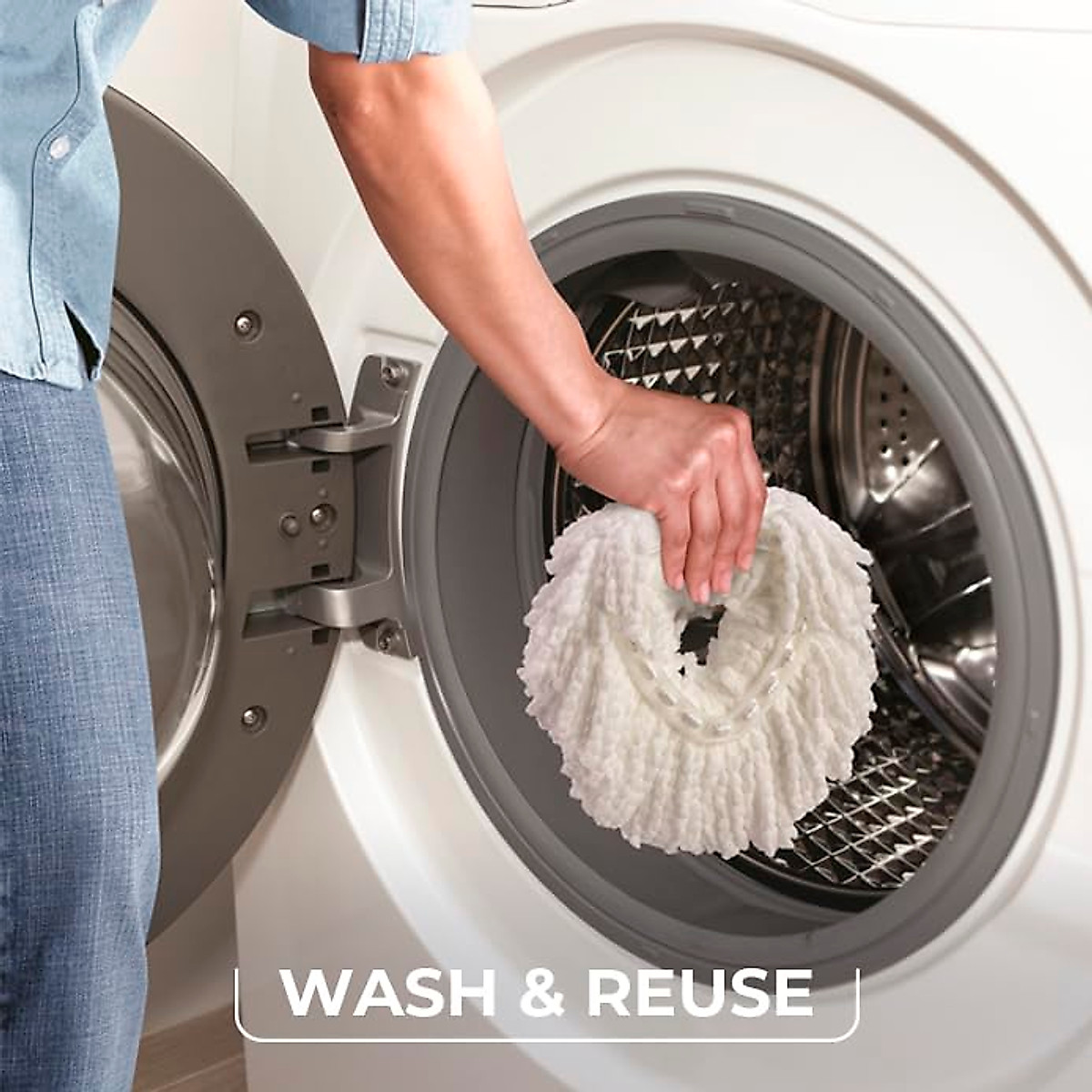 O-Cedar EasyWring Spin Mop Microfiber Refill