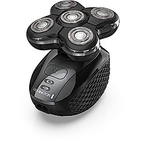 Remington Balder Pro Head Shaver, Cordless, 100% Waterproof, Black