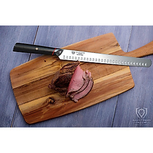Dalstrong Slicing & Carving Knife - 12 inch Slicer - Phantom Series - Japanese High-Carbon AUS8 Steel - Pakkawood Handle - Kitchen Knife - Brisket Knife - Sheath Included