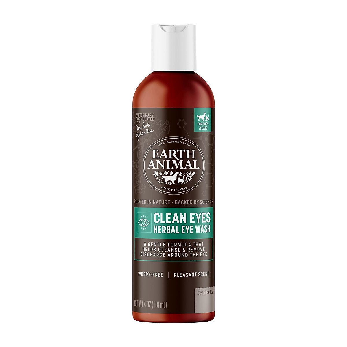 Earth Animal Herbal Remedies | Clean Eyes Eye Wash | 4 fl oz