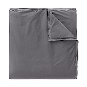 Lacoste Washed Solid Duvet Set, Castle Rock, King