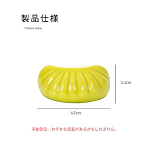 WD2819 AEOLK Dumplings Chopstick Rest 6 Piece Set Exquisite Home Decor Suitable for Family Table Use