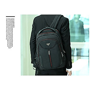 Freebiz Business, Travel & Sports Water Repellent Polyester Laptop Backpack With Adjustable Laptop Bag