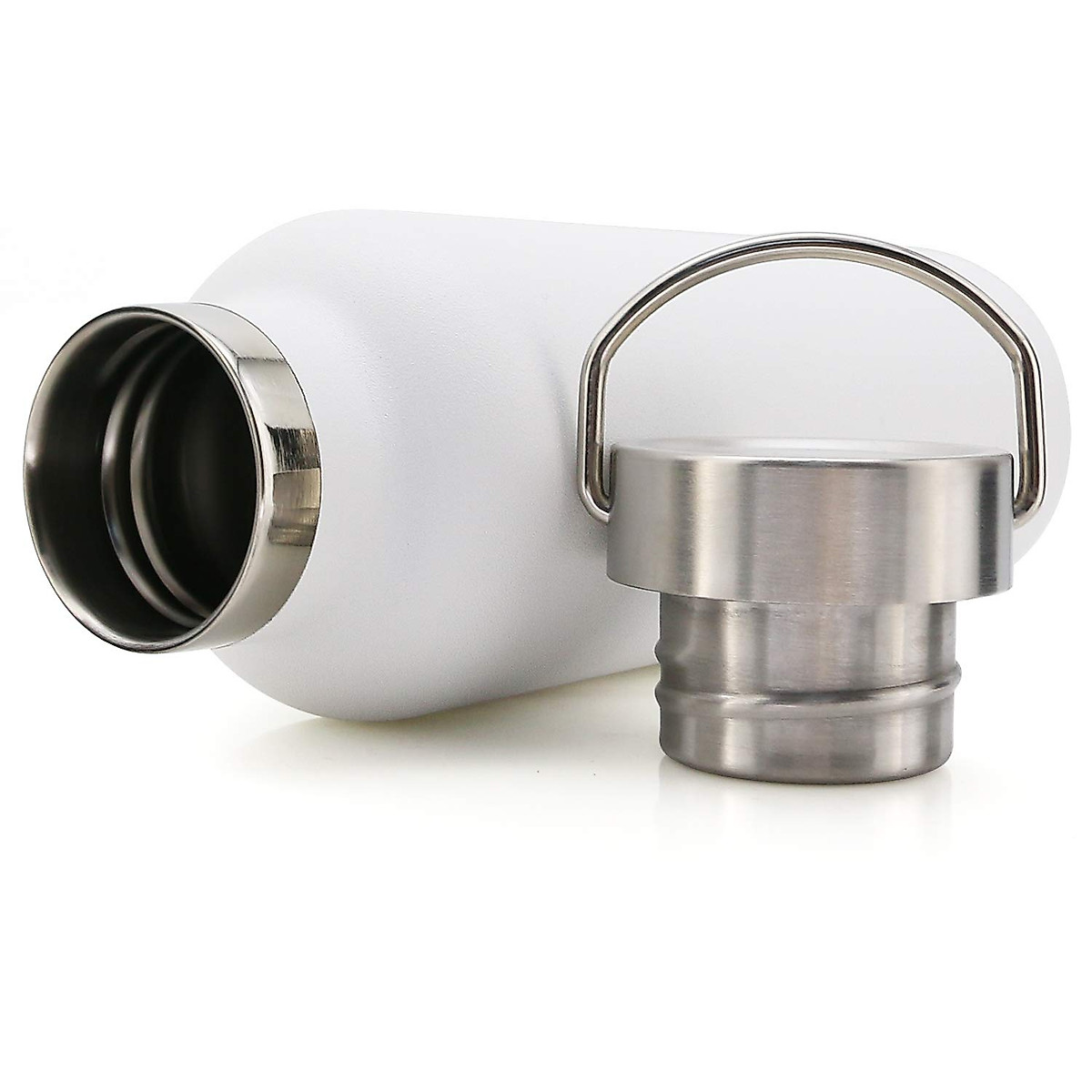 Replacement Lid for Hydro Flask Standard Mouth 12, 18, 21, 24 oz & Simple Modern Ascent 12-64oz Bottles BPA-free Leakproof Metal Lid Water Bottle Accessories