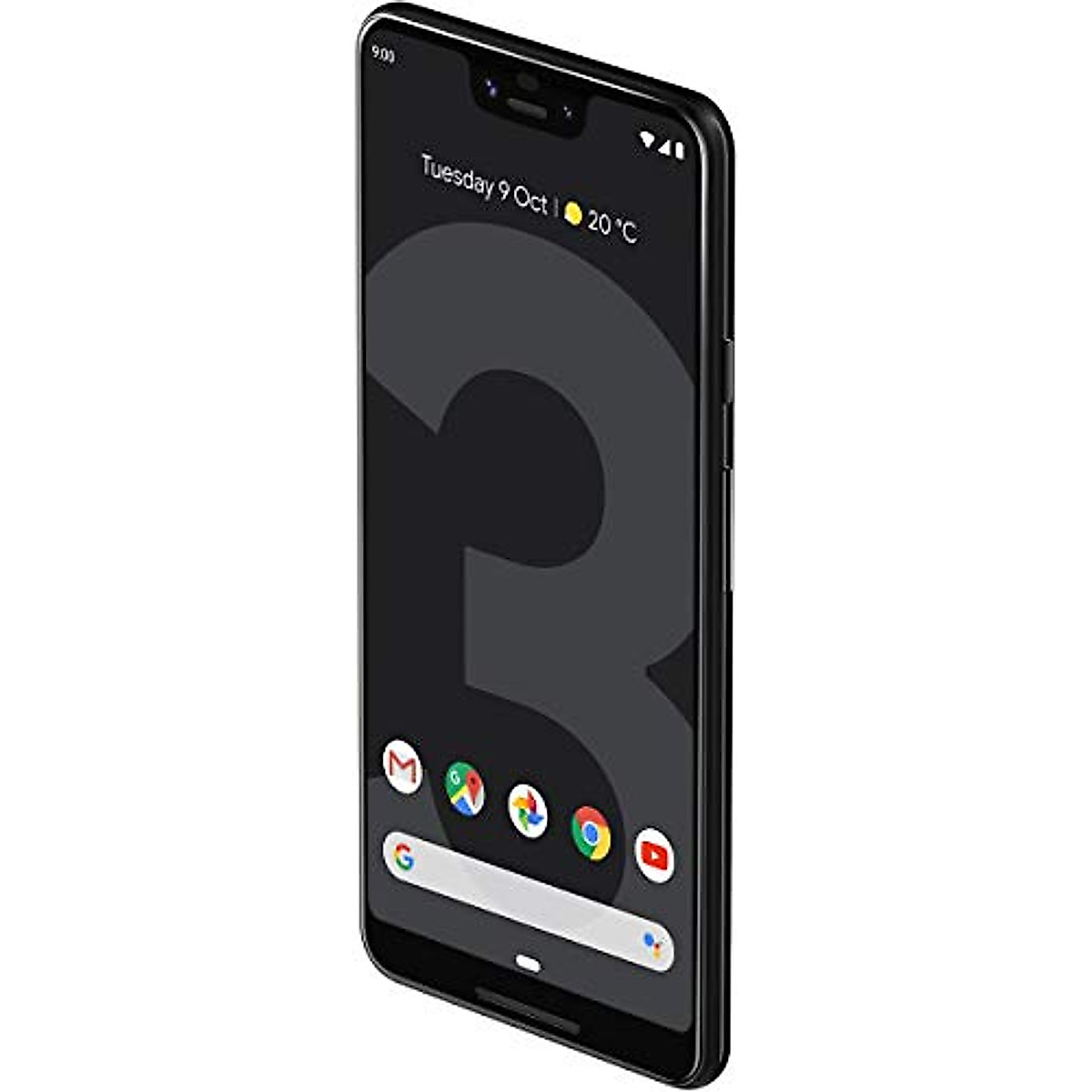 Google Pixel 3 XL Unlocked GSM/CDMA - (Just Black, 128GB) (Renewed)
