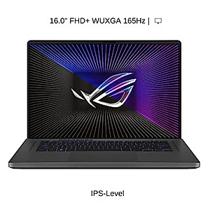 HIDevolution [2023] ASUS ROG Zephyrus G16 GU603VV 16" FHD+ 165Hz, 2.4 GHz i7-13620H, RTX 4060, 48 GB DDR4 RAM, 1 TB PCIe SSD, Windows 11 Home