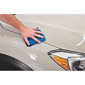 The Rag Company - Ultra Clay Decontamination Towel - Effective Cleaning & Release of Paint Contaminants; Increase Wax and Sealant Bond; Enhance Gloss and Depth of Color; Fine Grade (12in. x 12in.)